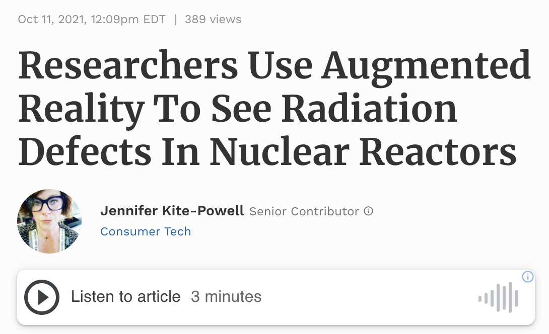 NOME lab makes Forbes | NOME Lab